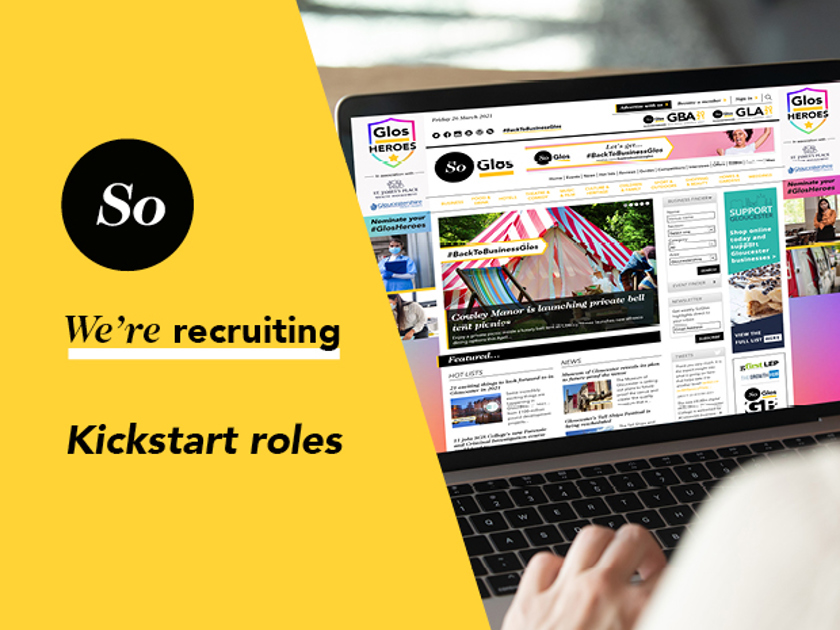 SoGlos is recruiting for a Kickstart Scheme editorial assistant